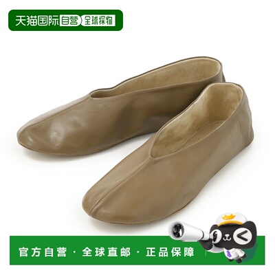 日本直邮THE ROW STELLA 拖鞋 棕色 女士平底拖鞋f1638 n66 mud