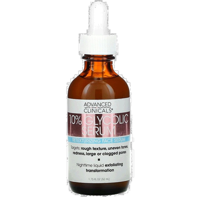 香港直邮Advanced Clinicals乙醇酸精华丰润保湿52ml修护水正品