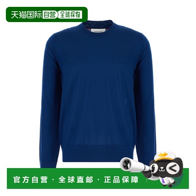 香港直邮Salvatore Ferragamo 菲拉格慕 男士 深绿色羊毛毛衣 780