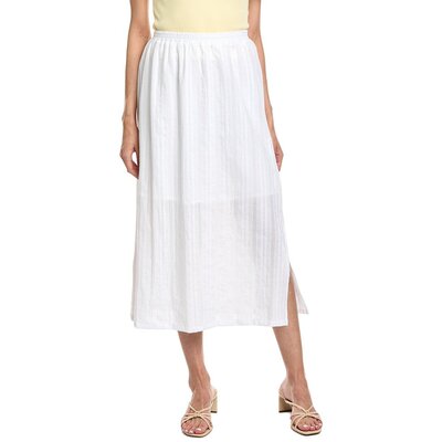自营Splendid Woven Jacquard Midi Skirt - white 美国奥莱直发