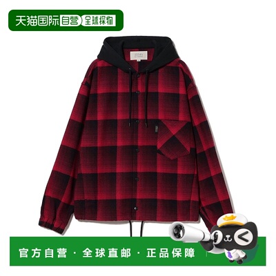 1h可退 日本直邮SEDAN ALL-PURPOSE 男装 格纹法兰绒连帽衬衫 双