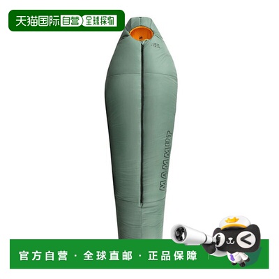 日本直邮MAMMUT 舒适纤维袋 -15C 睡袋 2410-03060-40268（欧洲尺