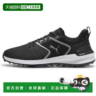 【日本直邮】彪马Ignite Innovate 男士高尔夫球鞋 379431 黑/白