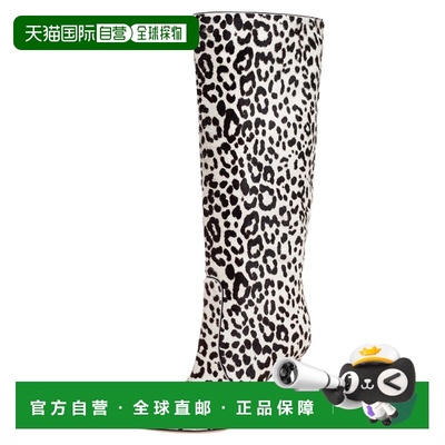自营Gianvito Rossi White/brown Calf Hair Knee Length Boots -