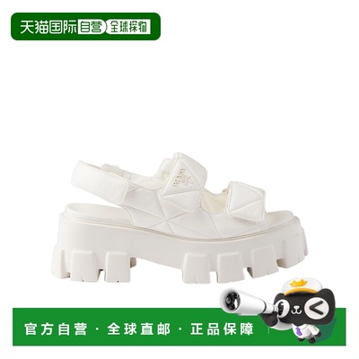 香港直邮PRADA 女士凉鞋 1X439N038F055F0304 SS2025 花色 露趾厚