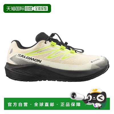 日本直邮SALOMON 越野跑鞋 GORE-TEX Vanilla Ice 黑 酸橙绿
