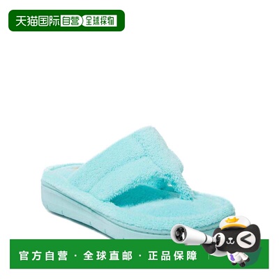 自营Dearfoams Women's Wrenley Terry Thong Flip Flop House Sl