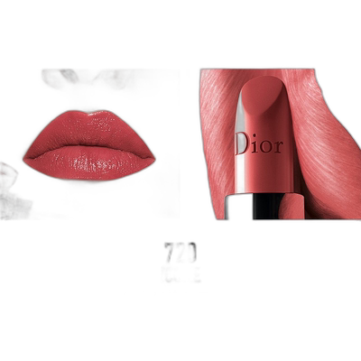欧洲直邮 Dior迪奥全新烈艳蓝金唇膏口红3.5g正品蜜桃丝绒