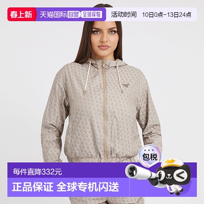 日本直邮Guess Alethea Windbreaker尼龙防风夹克 [GU1432EW28388