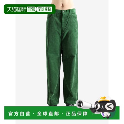 美国直邮AURALEE-男士颜料染色Finx灯芯绒宽5P长裤