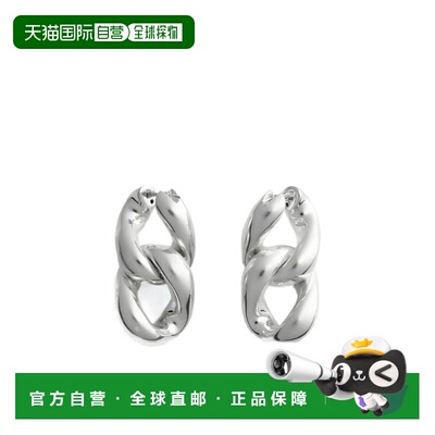 1h可退 香港直邮Bottega Veneta Prisma链节耳环 865964V5070配饰