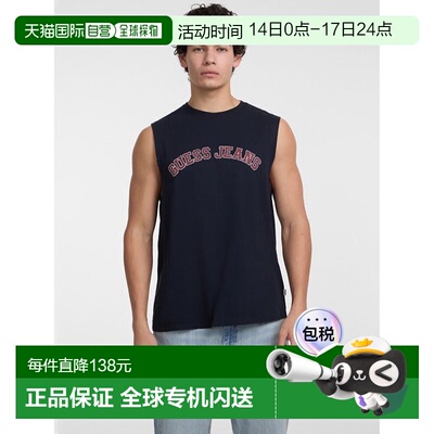 日本直邮Guess Muscle Collegiate Tank 坦克背心 [91771460]