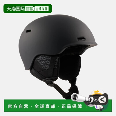 自营欧洲直邮Burton伯顿 Oslo WaveCel®男孩黑色滑雪/滑雪板头盔