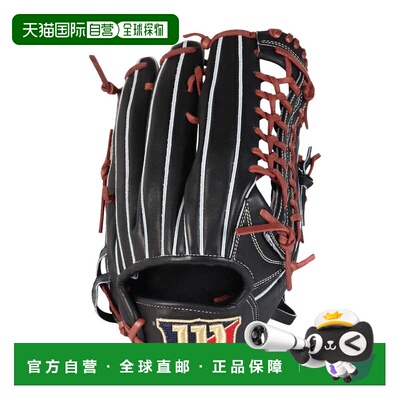 日本直邮Wilson 男士软式棒球外野手手套 BasicLabDUAL WBW103017