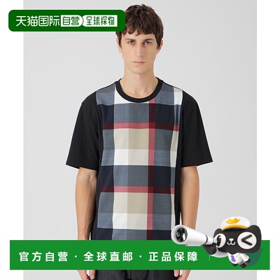 1h可退 日本直邮BLACK LABEL CRESTBRIDGE 男士 立体剪裁 时尚条T