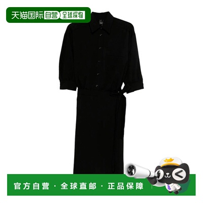 香港直邮PINKO 女士连衣裙 106654A18EZ99BLACK SS2026 黑色