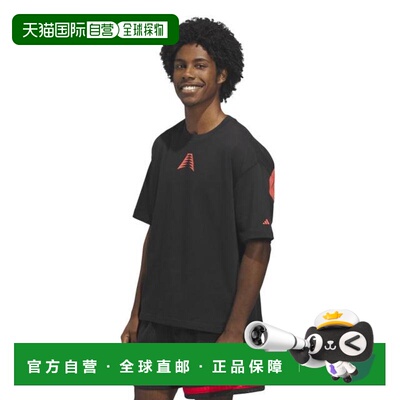 日本直邮adidas 安东尼爱德华兹 BELIEVE THAT 半袖T恤 QH960 篮
