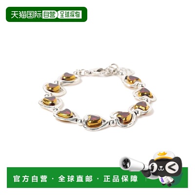 1h可退 日本直邮Otro Accesorio 女士心形层叠手链 独特手工制作