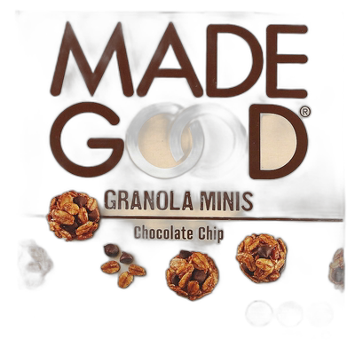 香港直邮MadeGood,格兰诺拉麦片碎，巧克力碎，5 包，每包 0.85 2