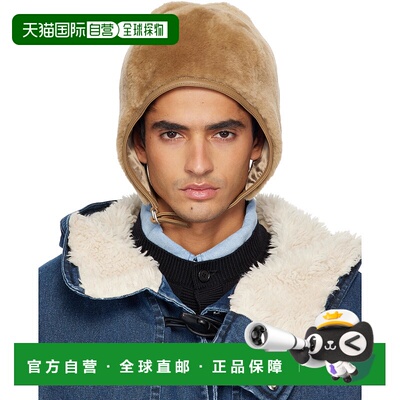 1h可退 香港直邮潮奢 Acne Studios 艾克妮 男士 棕色兜帽 C40435