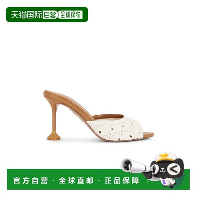 香港直邮AQUAZZURA/Loom 85女士穆勒鞋 支付后可退高跟凉鞋拖鞋1H