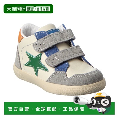 自营Naturino Falcotto Alnoite High 2 Suede Sneaker - grey 美