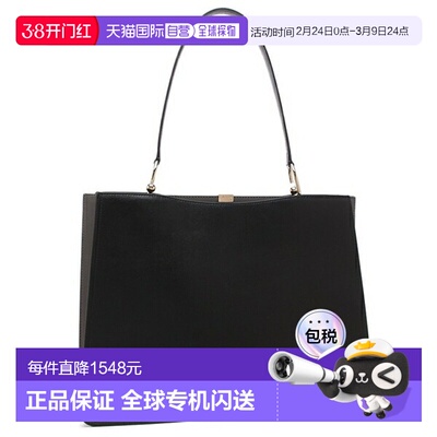日本直邮FURLA Agata 女士托特包黑色和灰色WB01803BX42534427SA4