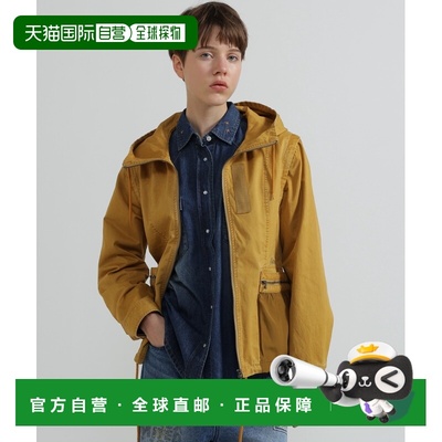 1h可退 日本直邮AVIREX 女装 2WAY可拆袖夹克 宽松版型 抽绳下摆