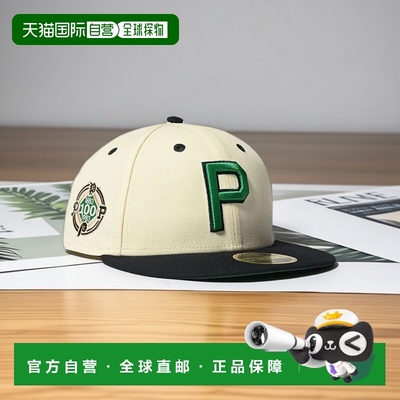 1h可退 日本直邮NEW ERA 男女同款 匹兹堡海盗 59FIFTY 棒球帽 HO