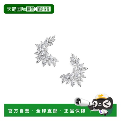 香港直邮SELF-PORTRAIT 女士耳饰 RS26610ESLSILVER SS2026锆石