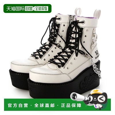 日本直邮YOSUKE 直营店铺限定厚底系带靴 YO729BW20013 靴子