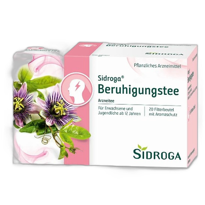 Sidroga西番莲镇静安神茶20*2g安神缓解神经性烦躁不安