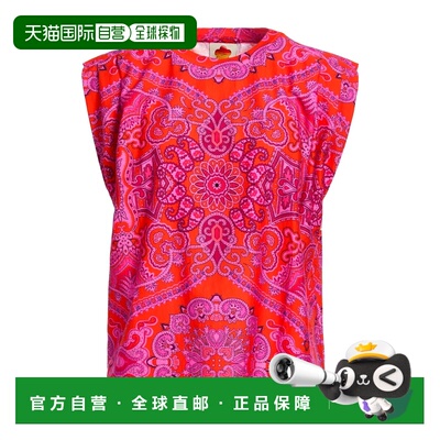 香港直邮潮奢 FARM RIO 女士 上衣 red红色 舒适时尚