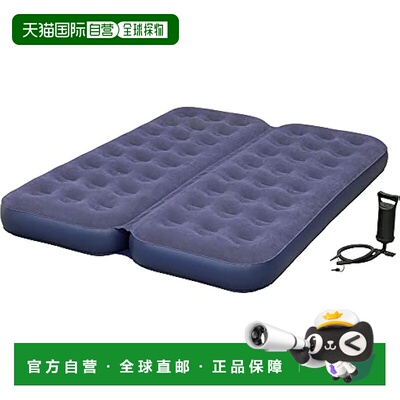 【日本直邮】IRIS OHYAMA 空气床空气垫厚22cm长191cm abd-2n海军