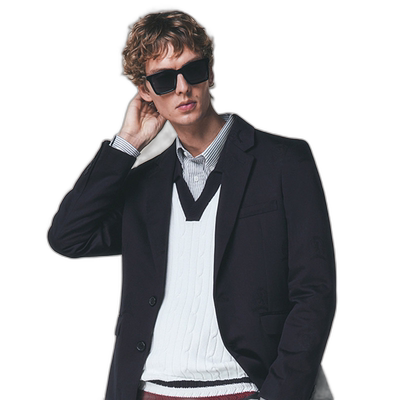 韩国直邮TOMMY HILFIGER 男士棉马甲T12E6KVT950MC1YBI