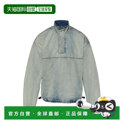 香港直邮DIESEL 男士夹克 DFLOWS1A173300ABDF01 SS2025 蓝色