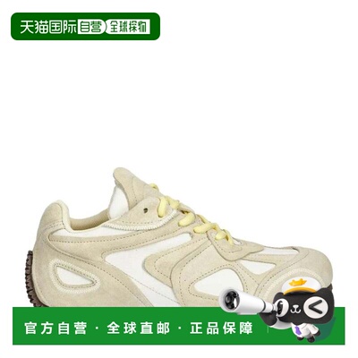 自营axel arigato黄色慢跑者运动型绒面革运动鞋-neutrals 美国奥
