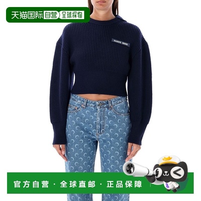 1h可退 香港直邮Marine Serre 女士 水手毛衣 WTK027ACKNI0525