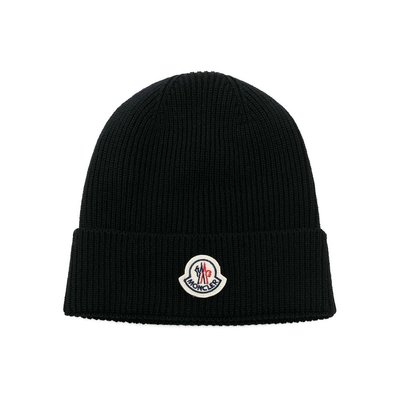 MONCLER 男士帽子 J20913B70500A9342999 CO 黑色