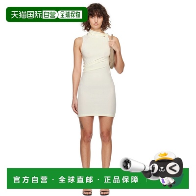 1h可退 香港直邮潮奢 Courreges 女士 灰白色 Draped Sleeveless
