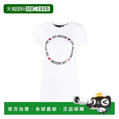 香港直邮Moschino 圆领短袖T恤 W4F7367E1951