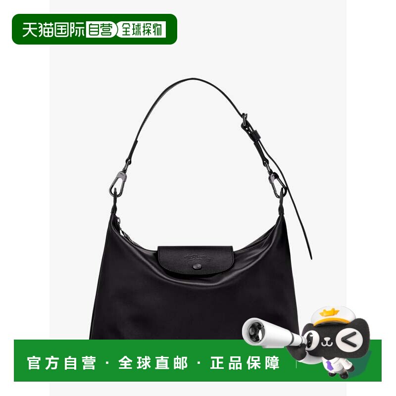 香港直邮LONGCHAMP 珑骧 女士 Xtra M 折叠皮革肩包 10189987