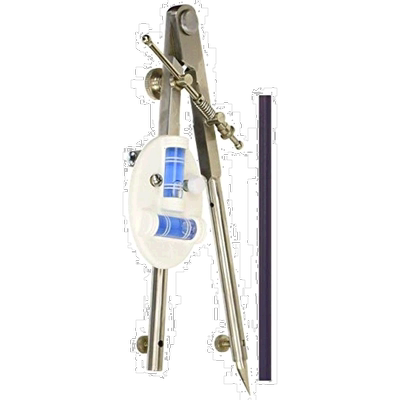 【日本直邮】Shinwa Sokutei木工专用圆规 带水平仪77590