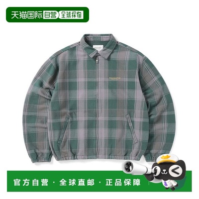 韩国直邮THISISNEVERTHAT 夹克Big Plaid Flannel Jacket Lavende