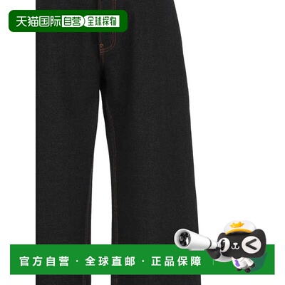 1h可退 香港直邮ALAIA 女士休闲裤 AA9P1265K131B991牛仔裤直筒裤