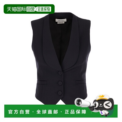 1h可退 香港直邮mcqueen 亚历山大 麦昆 女士 GIACCHE 马甲 86887