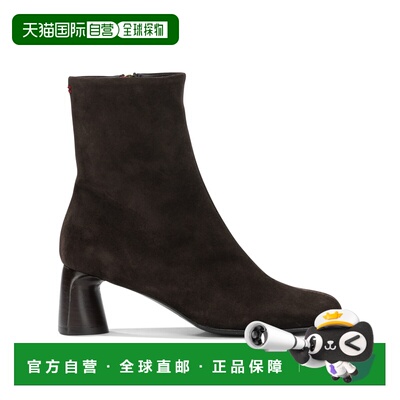 香港直邮HALMANERA 女士靴子 CAMI16VELOURTMOROBROWN AW2026女靴