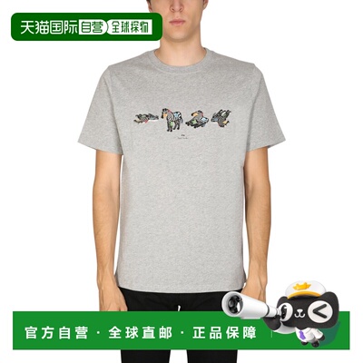 1h可退 香港直邮Paul Smith 男士 圆领T恤 M2R011RJP343072