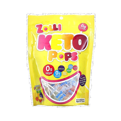 香港直发Zollipops祖莉棒棒糖水果味口感香甜美味147g儿童休闲