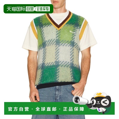 1h可退 香港直邮潮奢 Marni 玛尼 男士 V领毛衣马甲 CVMG0153Q0UF